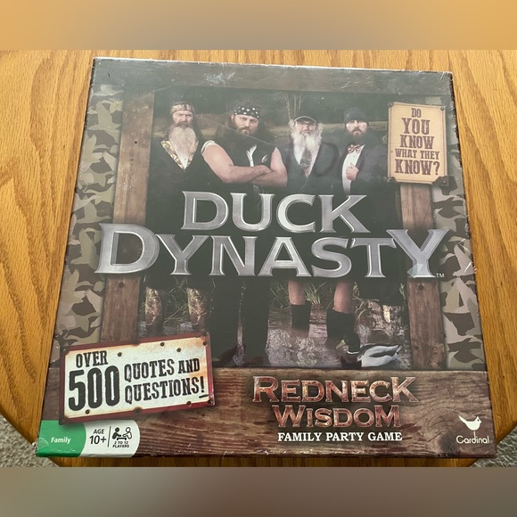 Cardinal Industries | Games | Duck Dynasty Redneck Wisdom Family Board ...